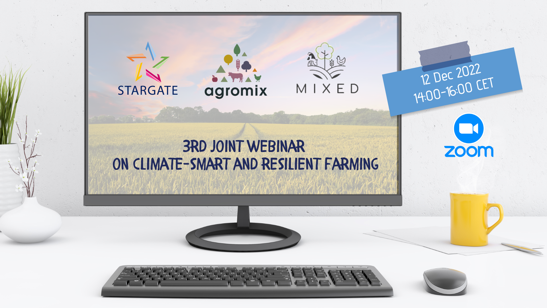 3rd Climate-smart and resilient farming webinar - Stargate